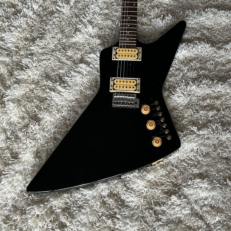 1980s Cort Effector Explorer Shaped Electric Guitar w/ Built | Reverb