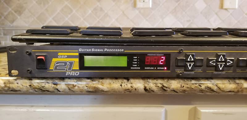 DigiTech GSP 21 pro with legend upgrade chip | Reverb