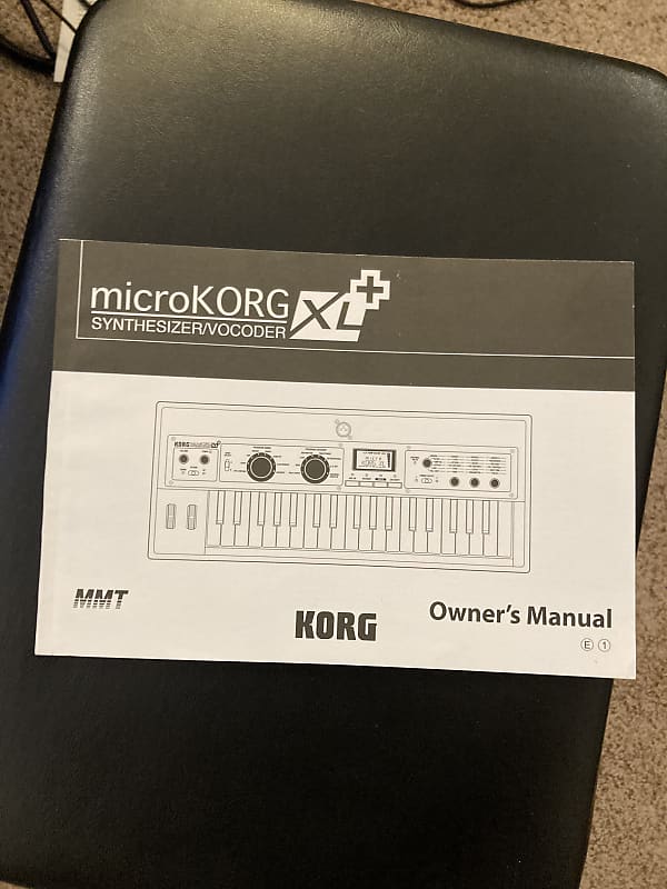 Korg microKorg XL Manual | Reverb