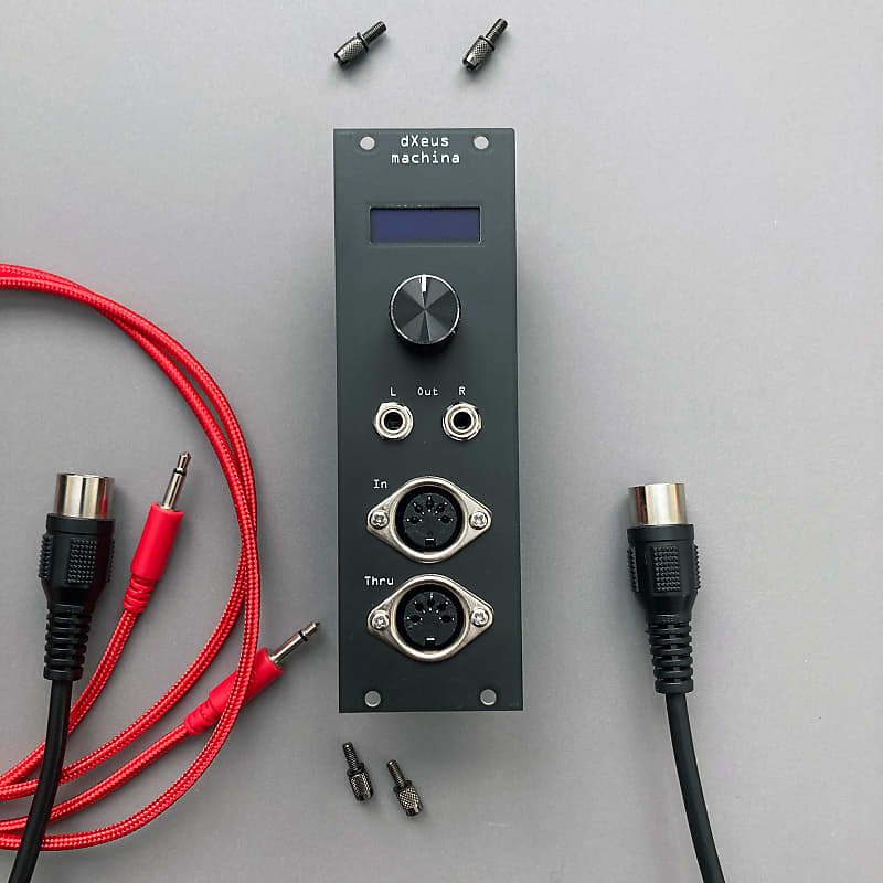 MiniDexed Eurorack MIDI Tone Module = TX816, TX802 or 8 DX7 | Reverb