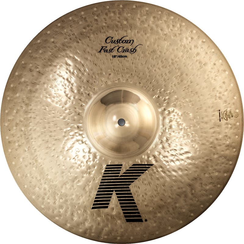 Zildjian 18" K Custom Fast Crash Cymbal | Reverb