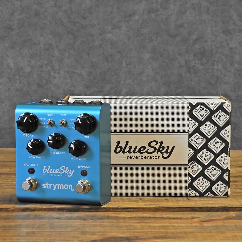 Strymon Blue Sky Reverberator V1 - Blue | Reverb