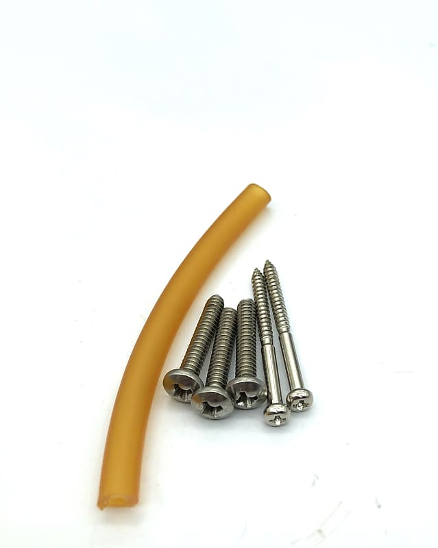 Allparts Telecaster Pickup Mounting Screws Set Nickel | Reverb