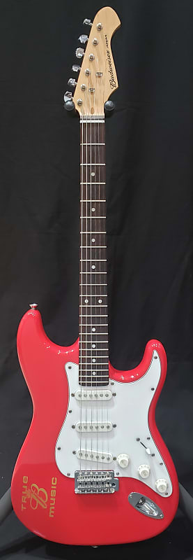 Aria Budweiser True Music Guitar Red | Reverb