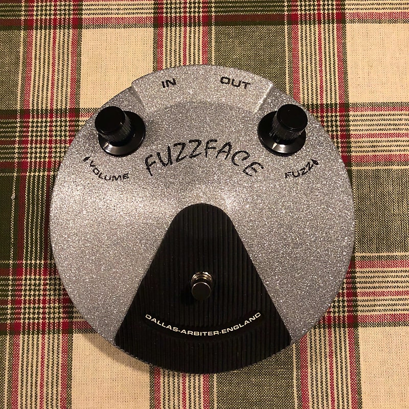 Custom Fuzz Face: BC183 Modified w/ Silver Metallic Paint, | Reverb