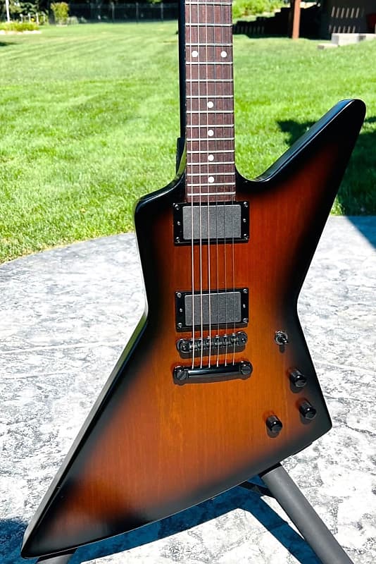 Gibson Explorer 2009 Burst Electric Guitar w '84 Control | Reverb
