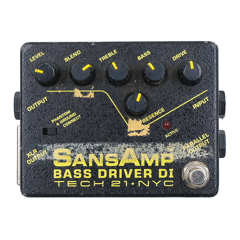 Tech 21 NYC SansAmp Bass Driver DI Owned by Deryck Whibley | Reverb UK