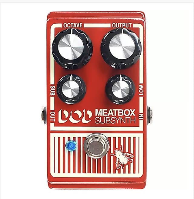 DOD Meatbox Sub Synth Reissue 2023 - Red | Reverb