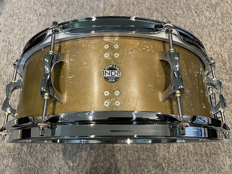 INDe Drum Lab Bronze Kalamazoo 15x5.5 2020 Patina | Reverb