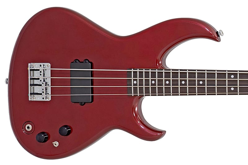 Aria SB-ONE Aria Pro II Electric Bass - Candy Apple Red | Reverb