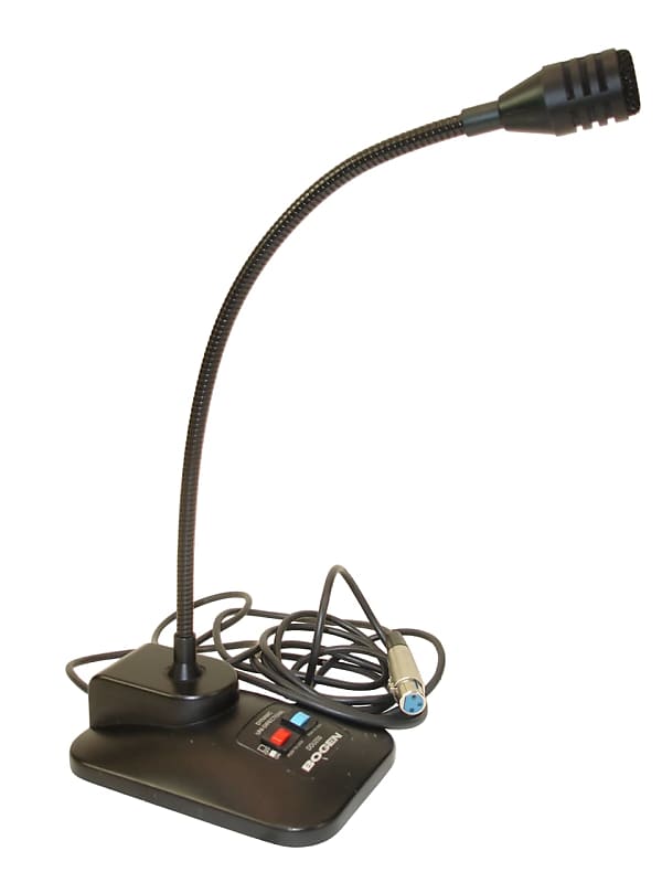 Bogen DDU250 Dynamic Desktop Microphone | Reverb