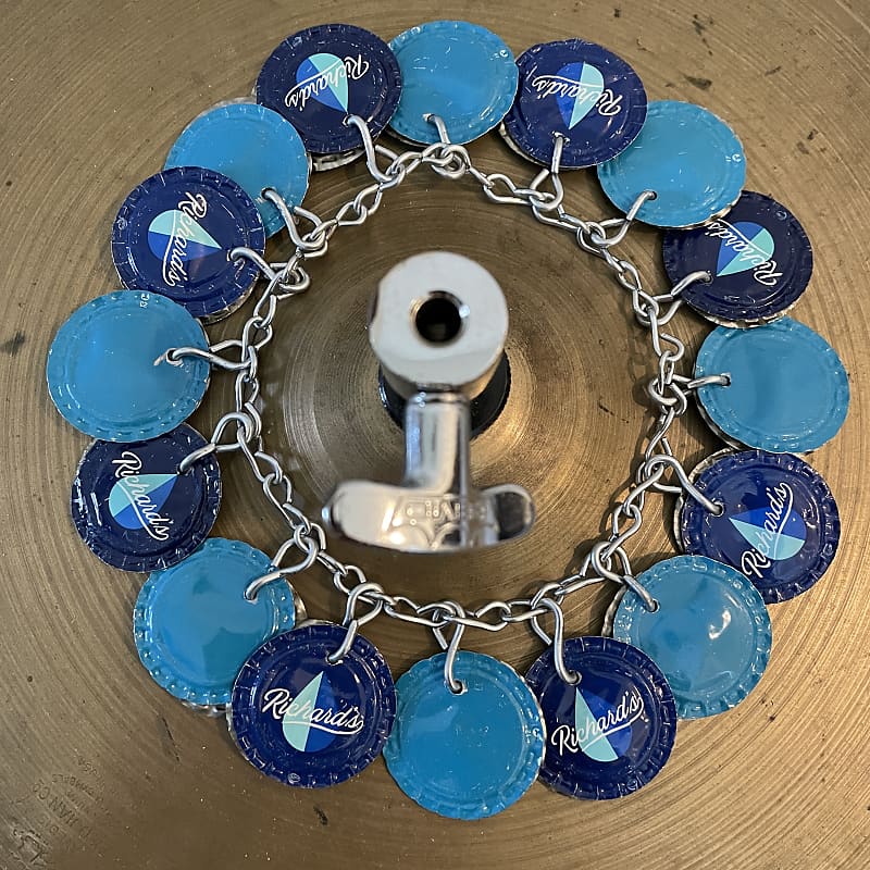 Upcycled Percussion - Bottle Cap Ching Ring - Hi Hat | Reverb