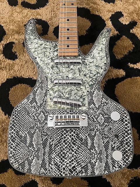 Sanchez Guitars #1 Snakeskin mid 80's - Snakeskin | Reverb