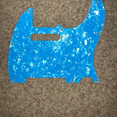 Fender Telecaster Pickguard - Pearloid Blue | Reverb