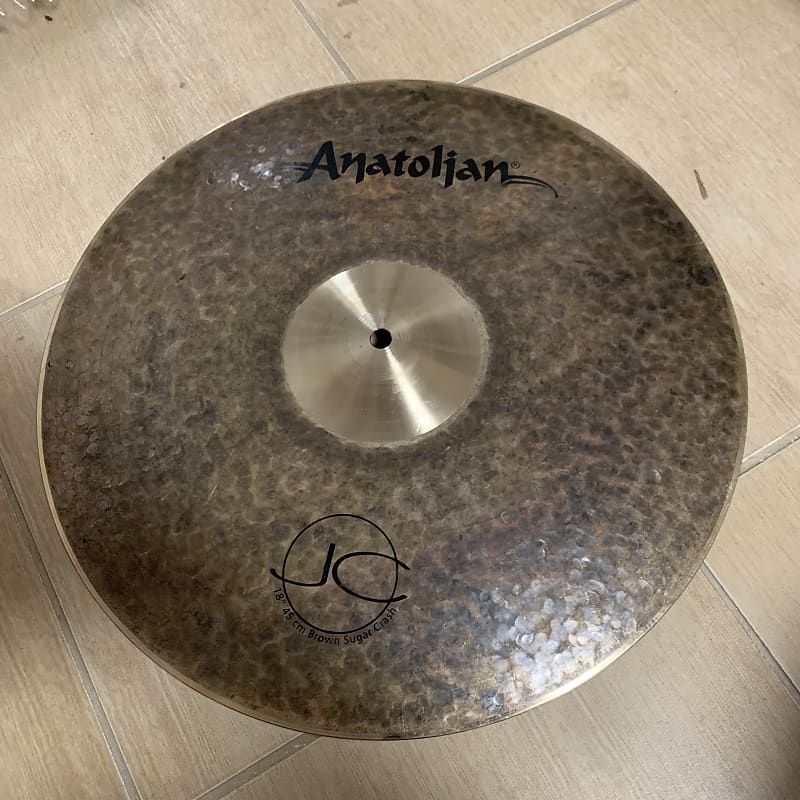 Anatolian JC 18” Brown sugar crash | Reverb