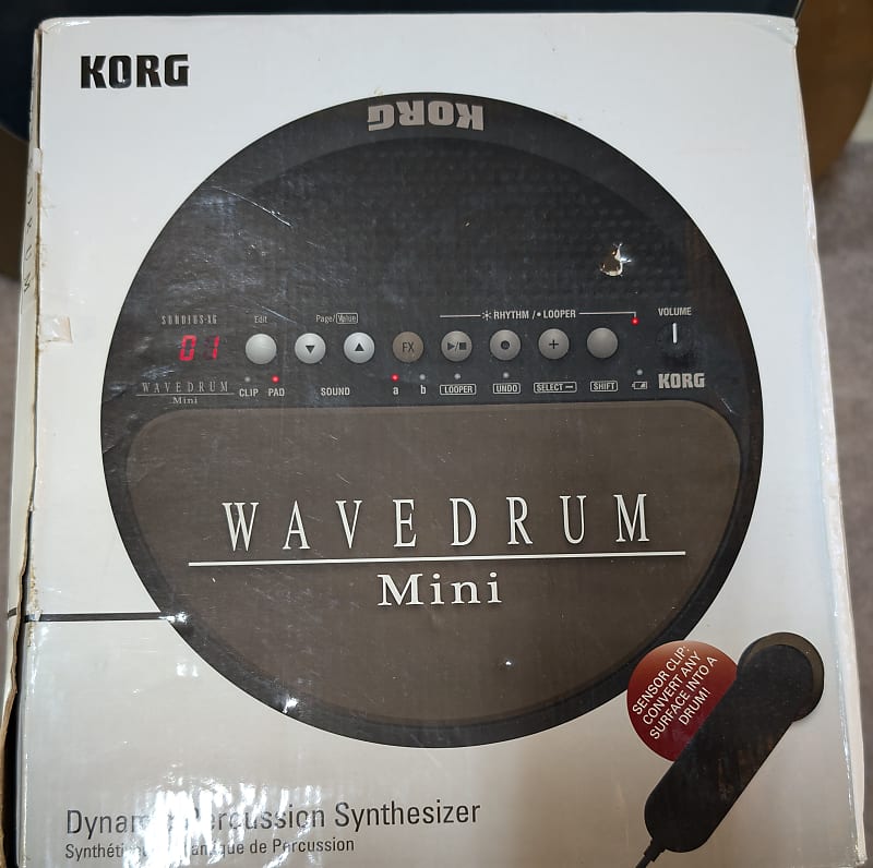 Korg WAVEDRUM MINI "Dynamic Percussion Synthesizer" | Reverb