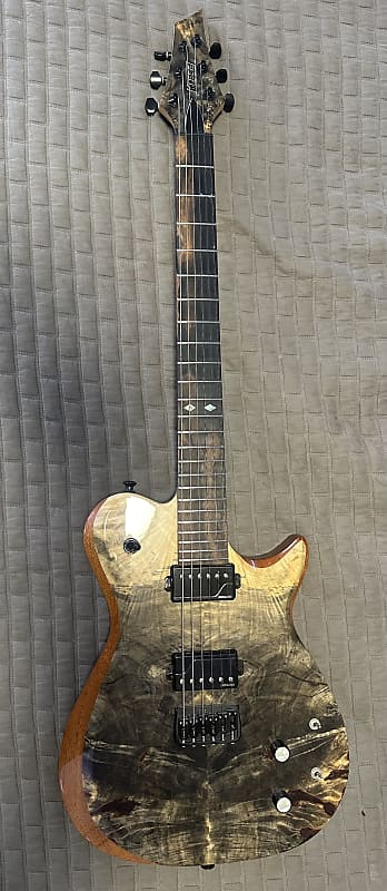 Kiesel SCB6 2016 - Buckeye Burl Maple Too | Reverb