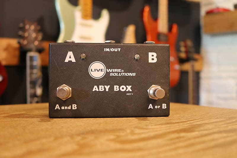 Live Wire ABY Box black | Reverb UK