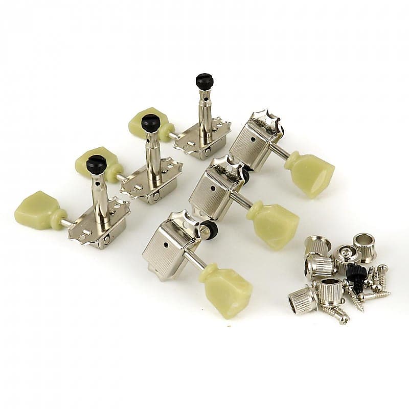 Gotoh Vintage Locking Tuner Set - Nickel | Reverb UK