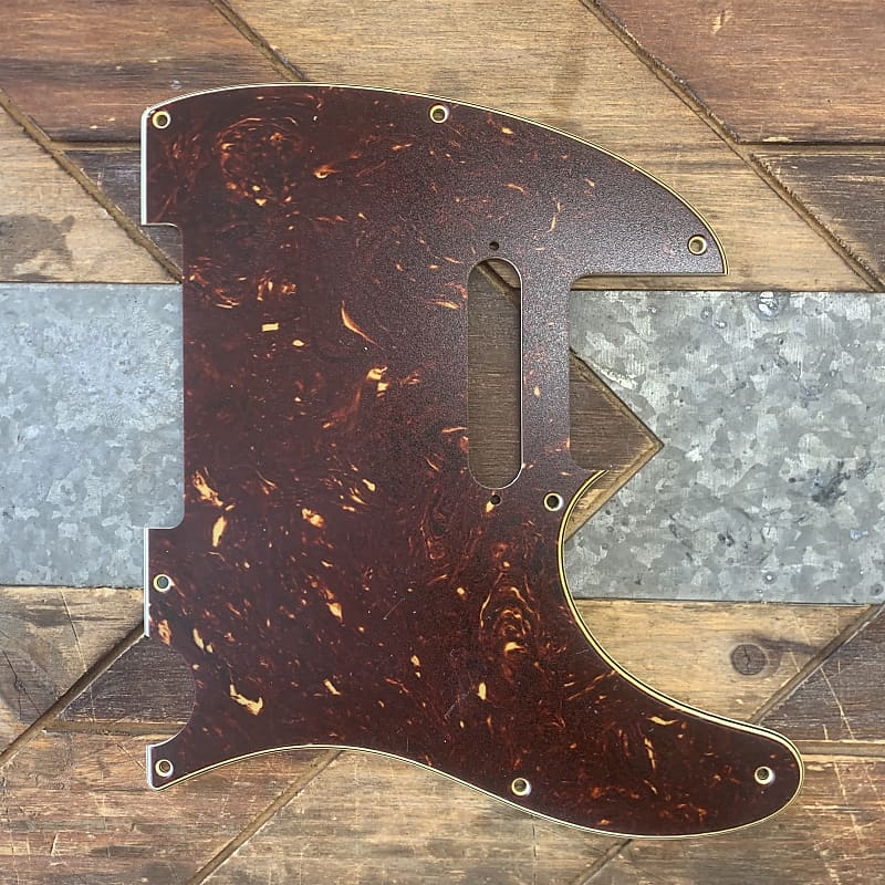 Real Life Relics Fender® Aged Tortoise Telecaster® Pickguard | Reverb