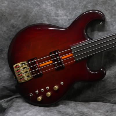1982 Manson Merlin Fretless Bass - Mahogany | Reverb
