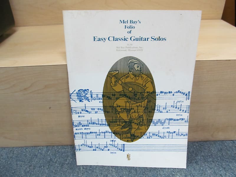 Mel Bay's Folio of Easy Classic Guitar Solos | Reverb