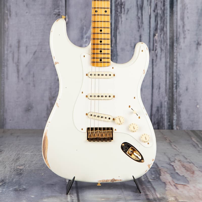 Fender Custom Shop 1956 Stratocaster Hardtail Gold Hardware | Reverb