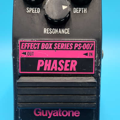 Rare Vintage 80s Guyatone PS-007 Phaser Guitar Effect Pedal | Reverb