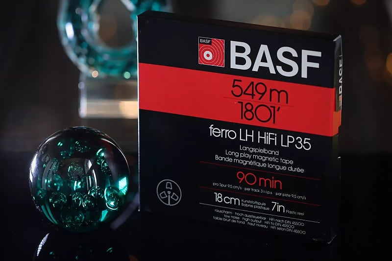 BASF LP 35 Ferro LH HIFI 1/4 7 inch. Reel to Reel Tape NEW | Reverb