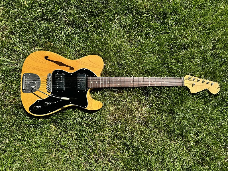 Thinline Tele-Master Warmoth Parts Guitar | Reverb