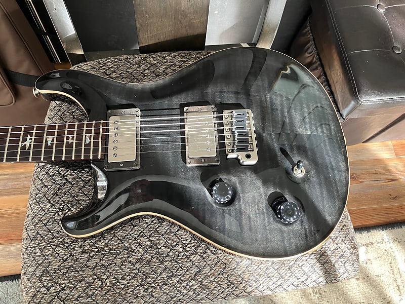 Left-Handed PRS Custom 22 2002 - Grey Black | Reverb