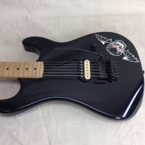 Vintage J. Frog Glock 22 Electric Guitar Rare 1980's Black | Reverb