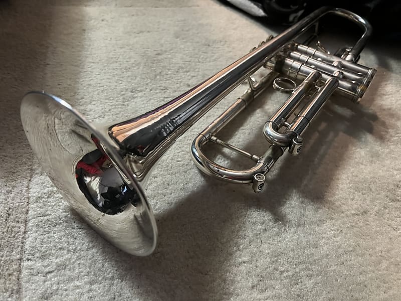 Getzen Eterna II 1250 1980’s Silver Trumpet | Reverb