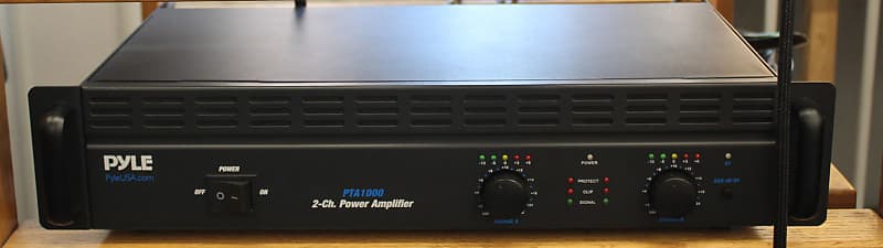Pyle PTA1000 Bluetooth Rack Mount Pro Audio/PA Amplifier/Amp, | Reverb