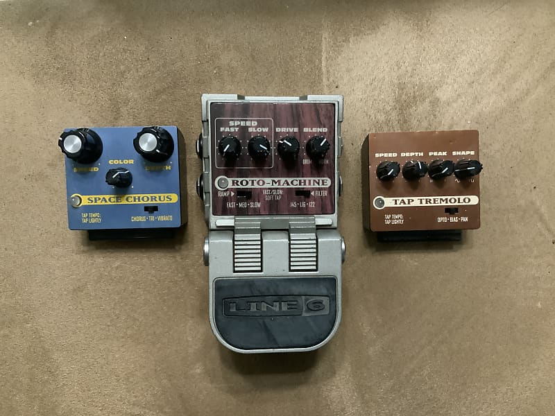 Line 6 Roto-Machine w/Tap Tremolo and Space Chorus modules | Reverb
