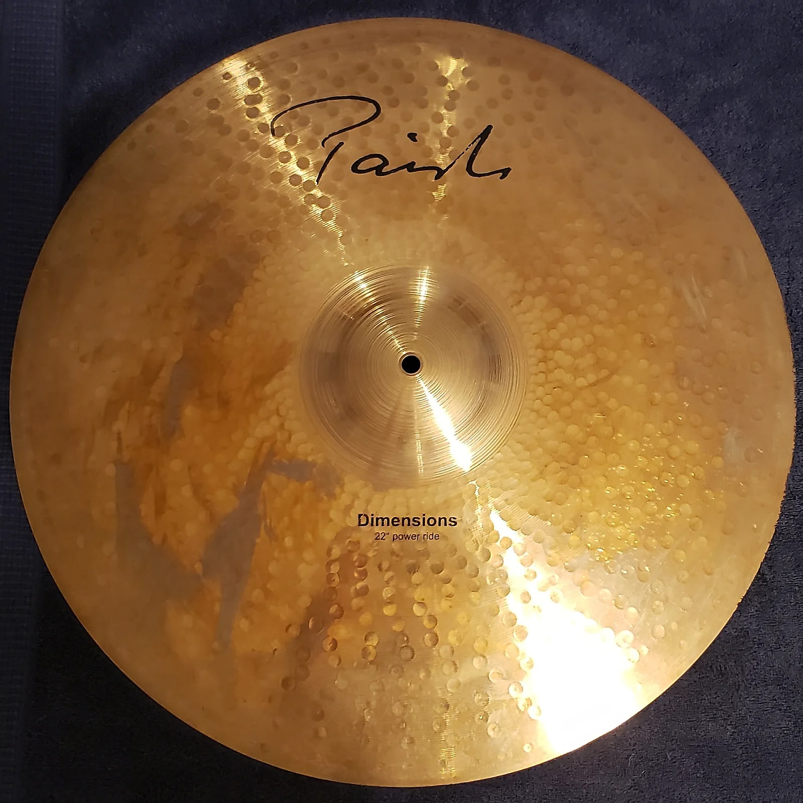 Paiste 22" Dimensions Power Ride Cymbal 1999 - 2005 | Reverb