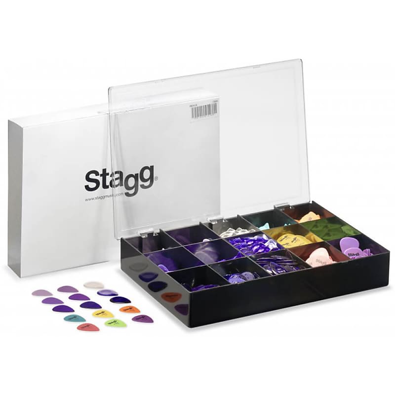 Stagg PBOX10 3-Series Pick Cabinet: Nylon S, Ruby S, Touch | Reverb UK