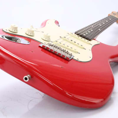 ESP 400 Series S-Style Red Guitar Lefty Righty Conversion w/ | Reverb