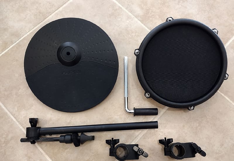 Alesis Nitro Expansion - 8" Mesh Pad & 10" Cymbal / Mounting | Reverb