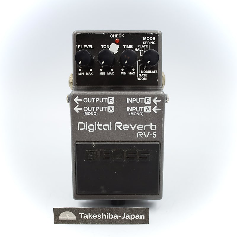 Boss RV-5 Digital Reverb Guitar Effect Pedal | Reverb
