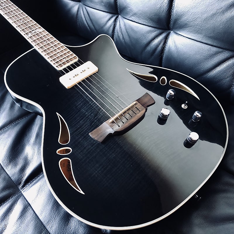 Crafter SAT-TMBK 2008 Transparent black (Taylor T5 replica) | Reverb