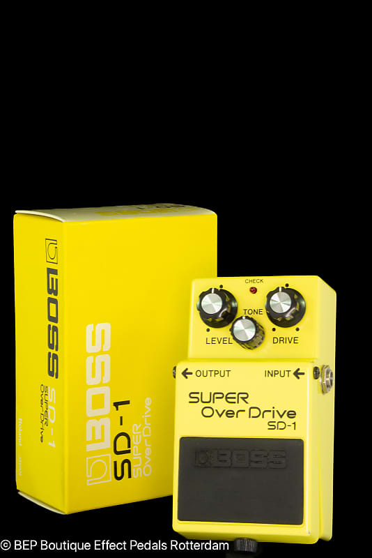 Boss SD-1 SUPER Overdrive 1985 s/n 532100 Japan as used by | Reverb