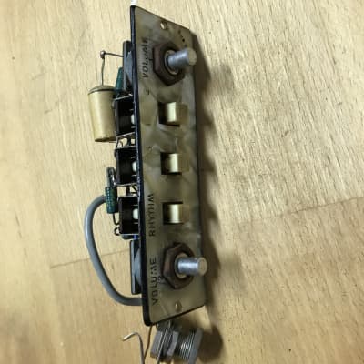 Hofner control panel / electronics 1961 narrow panel | Reverb