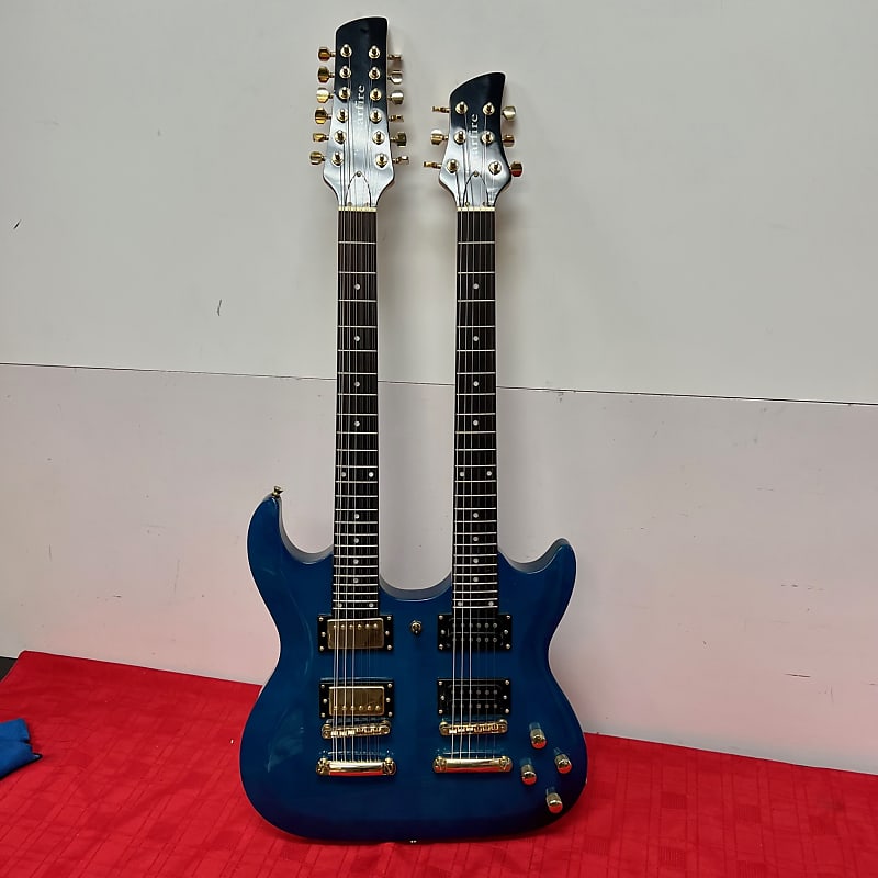 Starfire Double Neck Electric Guitar | Reverb