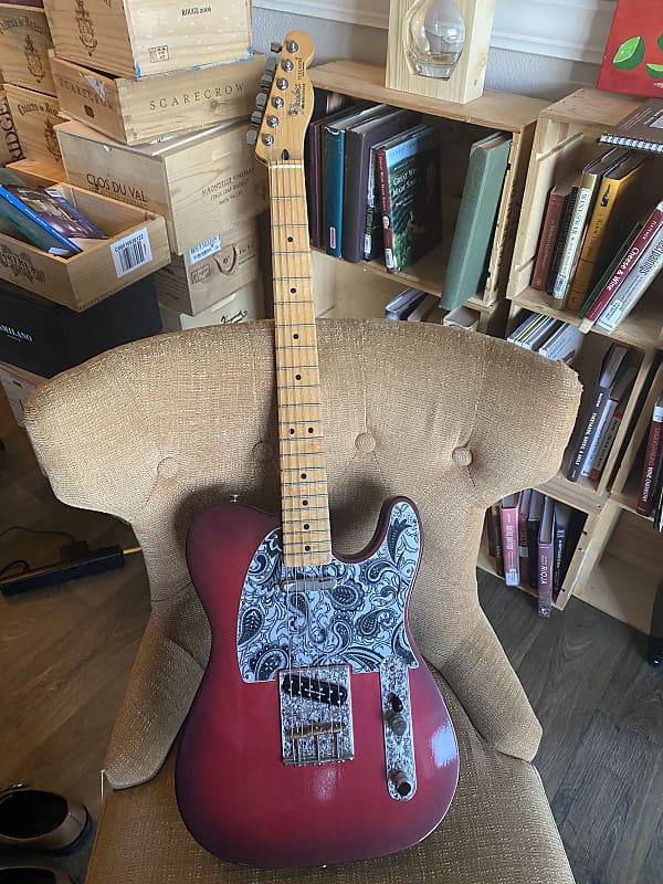 Fender Telecaster MIM 1991-1992 Red | Reverb