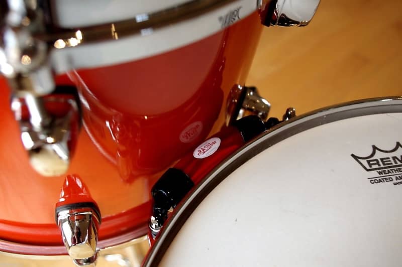 Helensson cRASHbar (Transparent Red ) Protect your Drum | Reverb