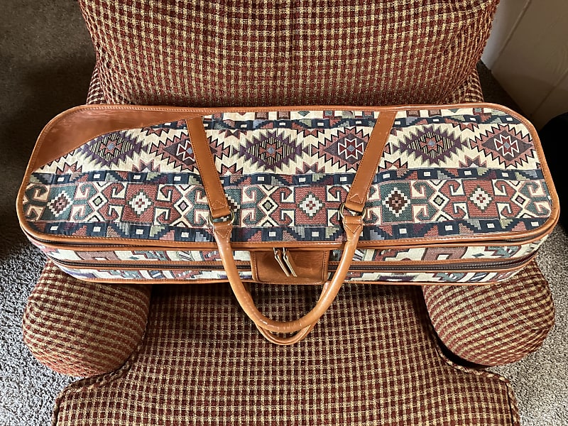 Protec Custom Violin Case circa 1995 - Leather / Cloth | Reverb