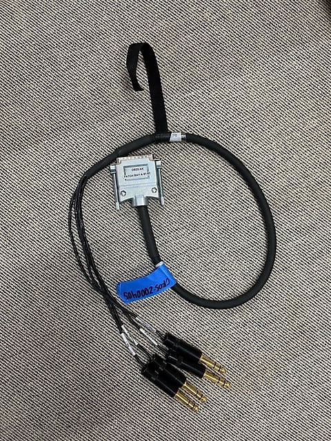 Redco 2.5-foot TGS-4 DB-25 to TRS Analog Snake Cable | Reverb