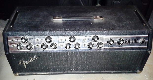 Fender PA100 70's Silverface | Reverb
