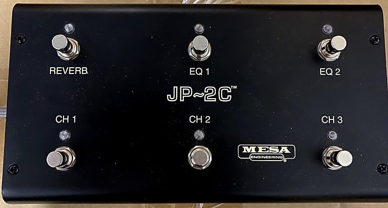 Mesa Boogie JP-2C 6-Button Footswitch FC.JP2C | Reverb